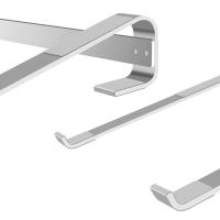 China Thickened Aluminium Alloy Laptop Stand Universal Laptop Holder for 10-18in Laptops Hollow Design Stable Triangle Design for sale