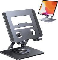 China Folding Tablet Mobile Phone Stand Phone Holder Metal Alloy Device size supported 1 13 inch Adjustable height Easy to Carry for sale