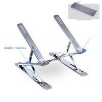 China Thickened Aluminium Alloy Laptop Stand Universal Laptop Holder for 10-18in Laptops Hollow Design Stable Triangle Design for sale