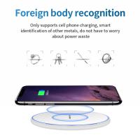 China Aluminum Alloy Fast Wireless Charging Pad 15W Mobile Phone Smart Charger with PD Function CE FCC ROSH Certified for sale