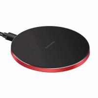 China Aluminum Alloy Fast Wireless Charging Pad 15W Mobile Phone Smart Charger with PD Function CE FCC ROSH Certified for sale