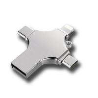 China High Capacity 4 in 1 USB Memory Stick Type-C With Logo 2.0 3.0 Flash Drive for Mobilephone 4GB/8GB/16GB/32GB/64GB/128GB for sale