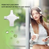 China High Capacity 4 in 1 USB Memory Stick Type-C With Logo 2.0 3.0 Flash Drive for Mobilephone 4GB/8GB/16GB/32GB/64GB/128GB for sale