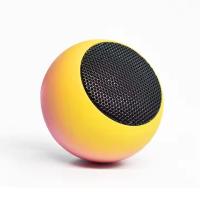 China Mini Metal Style Portable Good Sound Bluetooth TWS Subwoofer Wireless Speaker Built-in Microphone for Easy Communication for sale