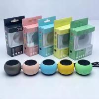 China Mini Metal Style Portable Good Sound Bluetooth TWS Subwoofer Wireless Speaker Built-in Microphone for Easy Communication for sale