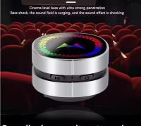 China Experience Sound with M1 Wireless Portable Metal Bone Conduction Speaker LED Light Stereo Woofer HIFI Sound Mini Speaker for sale