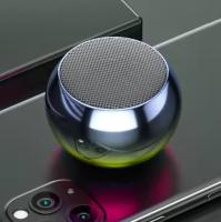 China 2024 Metal Speaker Electroplating Tws Speakers Type-C Port Wireless Bluetooth Speaker for Mobile Phone Compatibility for sale