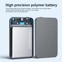 China Promotion Sale Slim Type-C 1000mah Portable Fast Charging 15W Magnetic Wireless Charging Power Bank for sale