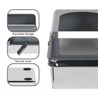 China Hot Selling Booche Stainless Steel Cat Litter Box Easy Cleaning Open Large Size Non-slip Cat Toilet Box for sale
