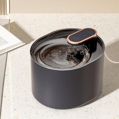 China New Automatic Circulating Filtration Silent Pet Water Fountain Cat Water Dispenser for sale
