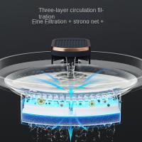 China New Automatic Circulating Filtration Silent Pet Water Fountain Cat Water Dispenser for sale