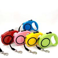 China Outdoor Sports Dog Chain Portable Pet Retractable Leash for Dog Running Walking Training for sale