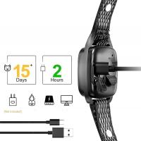 China High Sensitivity LED Color Screen No Shock Safe Stop Barking Training Anti Bark Collar with Gyroscope Motion Sensor for sale