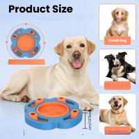 China Dog Puzzle Toys Increase IQ Interactive Slow Dispensing Feeding Mat Pet Dog IQ Training Games Feeder for sale