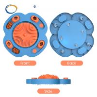 China Dog Puzzle Toys Increase IQ Interactive Slow Dispensing Feeding Mat Pet Dog IQ Training Games Feeder for sale
