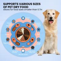 China Dog Puzzle Toys Increase IQ Interactive Slow Dispensing Feeding Mat Pet Dog IQ Training Games Feeder for sale