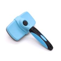 China Eco-Friendly Pet Grooming Products Self Cleaning Slicker Brush for Easy and Sustainable Grooming for sale