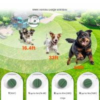 China Indoor Outdoor Ultrasonic Bark Deterrents with 4 Working Modes Training Mode Electric Shock Function to Quiet Barking for sale