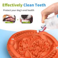 China Wholesale Food Grade Rubber Pet Training Toy Interactive Dog Frisbeed Chew Toys for sale