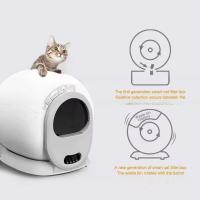 China Electrical Power Upgraded Fully Enclosed Automatic Self Cleaning Smart Cat Litter Box for a Low Maintenance Solution for sale