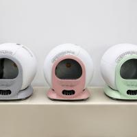 China Electrical Power Upgraded Fully Enclosed Automatic Self Cleaning Smart Cat Litter Box for a Low Maintenance Solution for sale