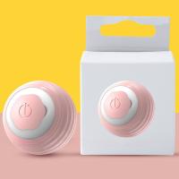 China Factory Supply Pet Automatic Smart Electric Electronic Cat Toy Interactive Cat Ball Toys for Cat 360 Degree Rolling Smart Ball for sale