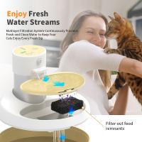 China New Release 1L Pet Water Fountain Water Bowl Dispenser With Filter for sale