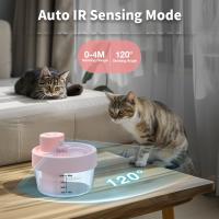 China ABS 1000ml Infrared Sensor Cat Dog Water Fountain Smart Pet Cat Feeder for sale