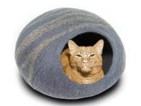 China High Quality Wholesale Widely Used Eco Friendly Handmade Felt Customized Handcraft Washable Luxury Bed Cave for sale