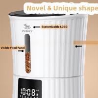 China Smart Automatic Cat Dog Pet Feeder Food Dispenser Puppy Dog Stainless Food Pet Auto Bowls & Feeders for Dogs Pets Cats for sale