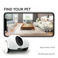 China Cat's Fun Wifi Connection Pet Companion Laser Toy Food Treat Dispenser With Camera The Perfect Toy for Your Furry Friend for sale