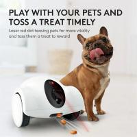 China Cat's Fun Wifi Connection Pet Companion Laser Toy Food Treat Dispenser With Camera The Perfect Toy for Your Furry Friend for sale