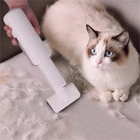 China 2 in 1 Cordless Handheld Vacuum Cleaner Lightweight Grooming Deshedding Pet Vacuum Cleaner with Slicker Brush for Dogs Cats Hair for sale