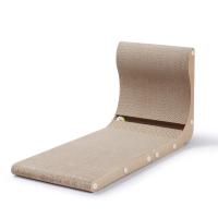 China Sustainable L Shaped Wall Cat Scratch Board Made of Corrugated Paper and Recyclable Material Scratching Board for Cats for sale