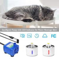 China Wholesale Design New Stainless Steel Electric Filter Cat and Dog Water Fountain for sale
