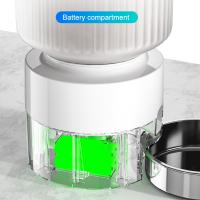 China Wholesale Custom App Version Pet Feeder Smart Pet Bowls Automatic Cat Feeder With Low Mog Customized Logo for sale