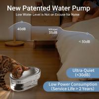 China High Quality Wholesale Custom Cheap Automatic LED Cat Water Drinking Fountain Cat Water Fountain for sale