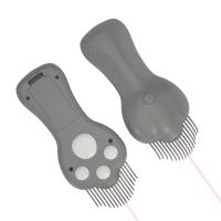 China Cat's Fun Grooming Solution Pet Massage Brush Comb With Laser Toy for Small Animals' Pleasure for sale