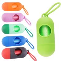 China Custom Printed Logo Outdoor OEM Poopbagsr Pet Dog Waste Bag Holder for sale