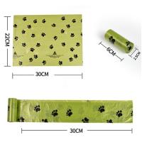 China Hot Sale 100% Compostable Pet Waste Disposal Corn Starch Biodegradable Dog Poop Bag for sale