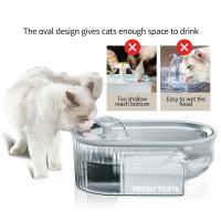 China Electric Stainless Steel Auto Smart Pet Drinking Cat Dog Water Fountain Filter Dispenser with CE ROHS FCC Certification for sale