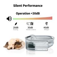 China Electric Stainless Steel Auto Smart Pet Drinking Cat Dog Water Fountain Filter Dispenser with CE ROHS FCC Certification for sale