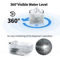 China Electric Stainless Steel Auto Smart Pet Drinking Cat Dog Water Fountain Filter Dispenser with CE ROHS FCC Certification for sale