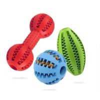 China Pet Chewing Toys Dog Toothbrush Ball Stick Interactive Dog Chew Toy with Dental Style in Eco Friendly Material for sale