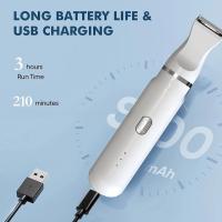 China Low Noise Rechargeable Cordless Pet Hair Clipper Trimmer Shaver for Small Dogs Cats Applicable Pet Dogs Stocked Cordless for sale