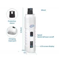 China Best-Selling Pet Supplies Dog Nail Trimmer Electric Rechargeable Portable Pets Nail Grinder for Pet Dogs and Cats for sale