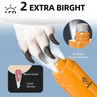 China Professional Usb Power Electric Automatic Pet Nail Clipper Silent 3 Speed Switch Pet Nail Grinder for Cats and Dogs for sale