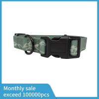 China Manufacturer Wholesale Own Design Printing Rubber Coated Custom Waterproof Dog Collar and Leash for sale