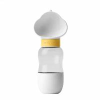 China NO Time Setting Plastic Leakproof Dog Travel Water Bottle 2-in-1 Portable Pet Drinking Water Dispenser for Applicable Pets for sale