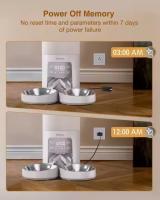 China 2025 New Trendy Popular Pet Smart Feeder Food Easy to Clean Dog Feeder Automatic Feeder Pet Food Dispenser Dog for sale